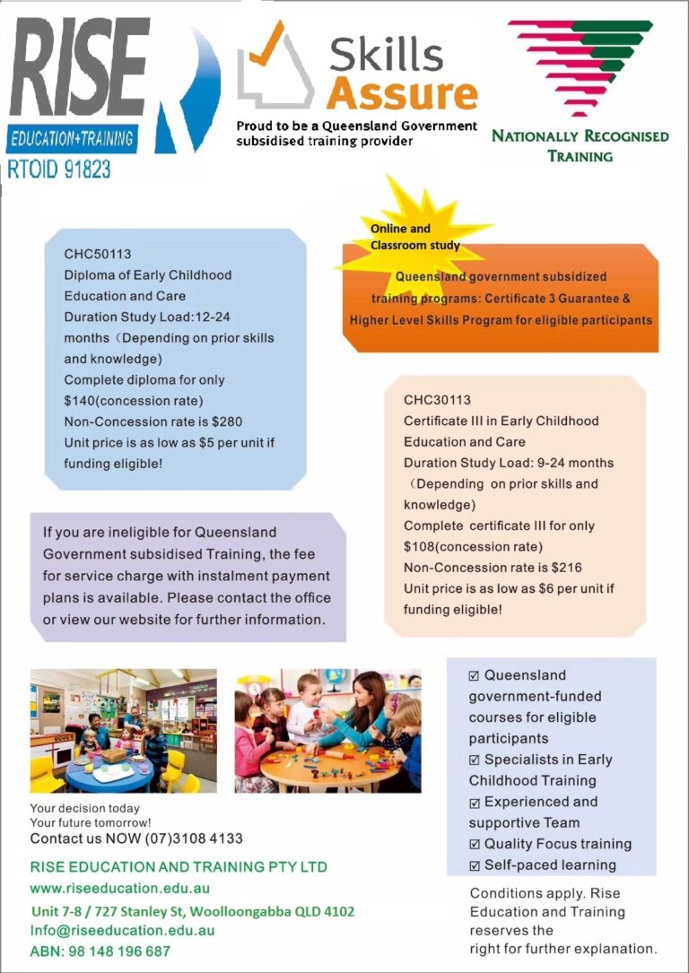 Contact Rise Education & Training